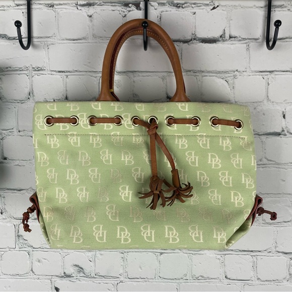 Dooney & Bourke | Bags | Dooney And Bourke Db Logo Satchel Handbag Sea ...